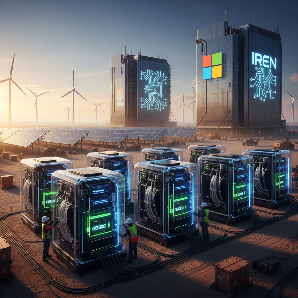 IREN Signs $9.7B Microsoft AI Cloud Contract Over 5 Years | IREN Stock News