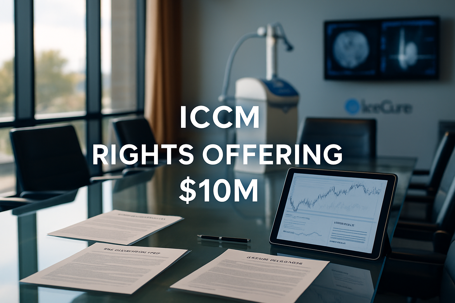 IceCure Launches $10M Rights Offering with Warrant Coverage | ICCM ...