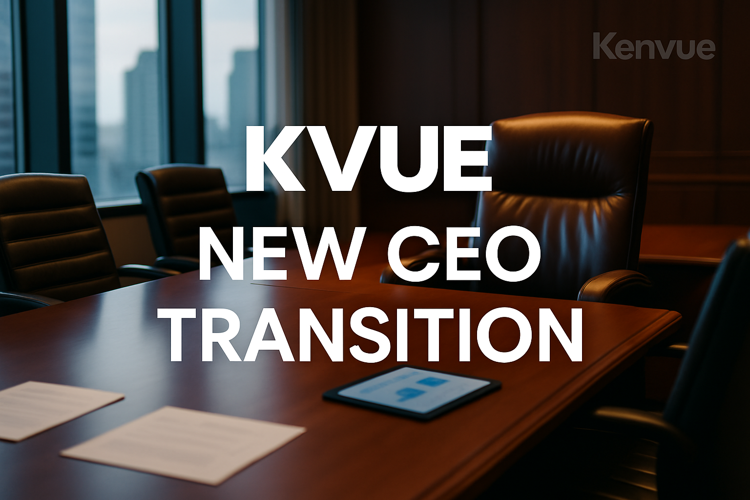 Kenvue Names New CEO as Sales Drop 4%, Launches Strategic Review | KVUE ...