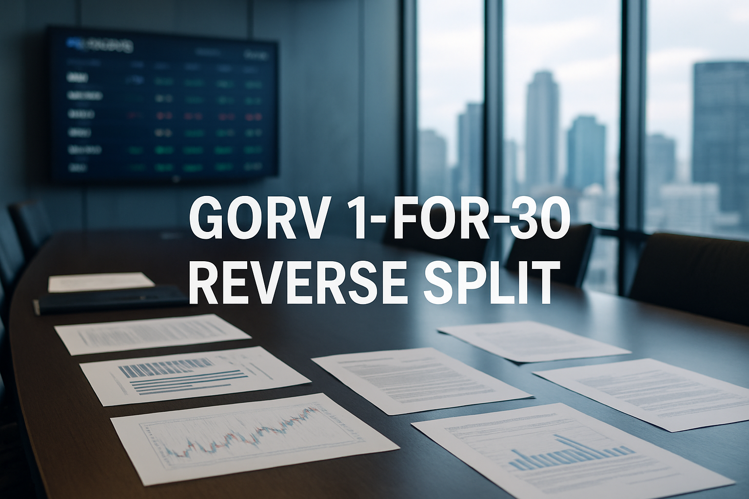 Lazydays Implements 1-for-30 Reverse Split to Maintain Nasdaq Listing | GORV Stock News