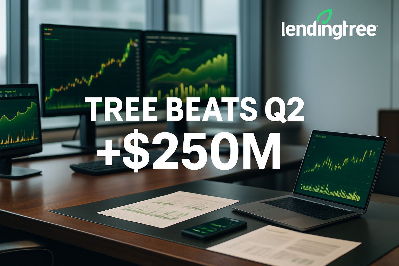 LendingTree Q2 Revenue Hits $250M, Raises 2025 Outlook to $1B | TREE ...