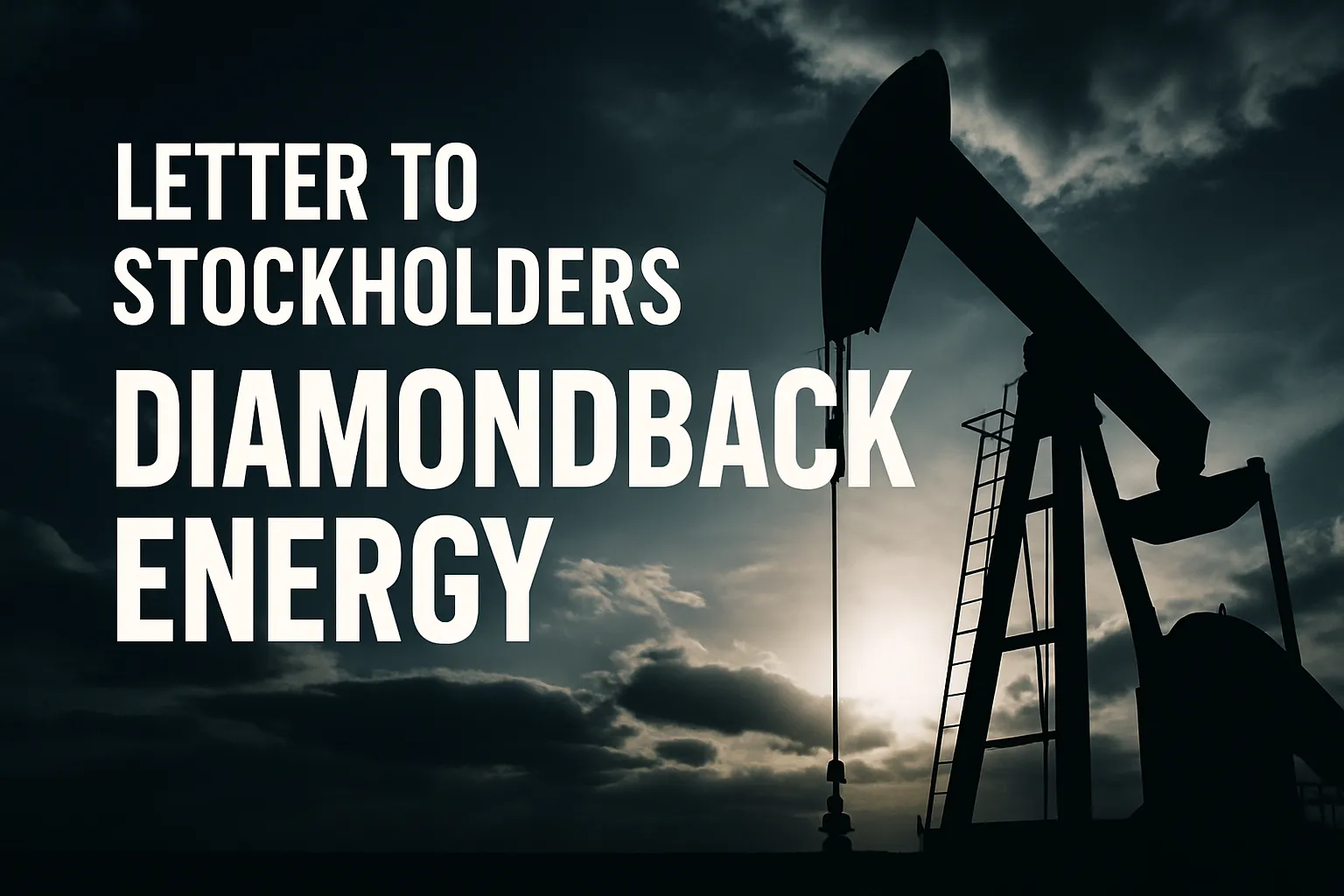 Diamondback Cuts 2025 Budget $100M, Boosts Share Buyback Program $2B ...