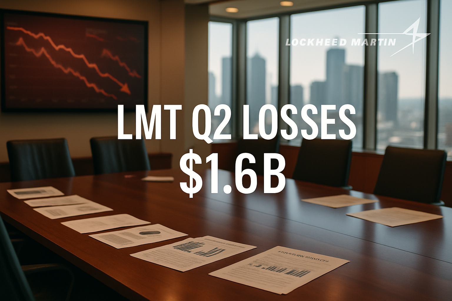Lockheed Martin Q2 Earnings Plunge 79% on $1.6B Program Losses | LMT ...