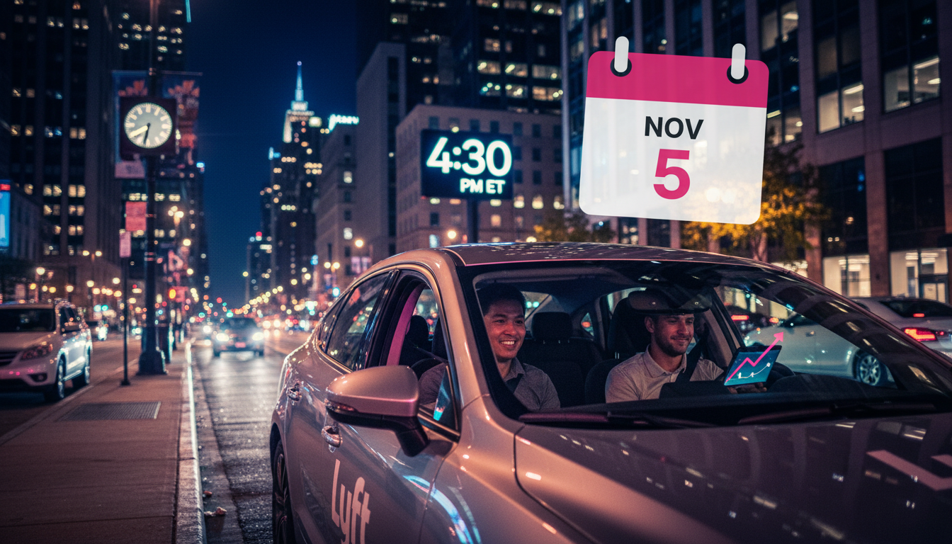 Lyft to Release Q3 2025 Financial Results on Nov 5 | LYFT Stock News