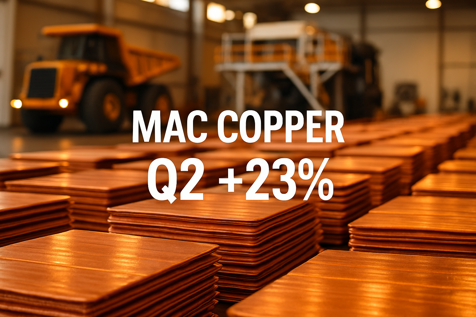 MAC Copper Hits Record Production, Slashes Costs 23% in Q2 2025 Results ...