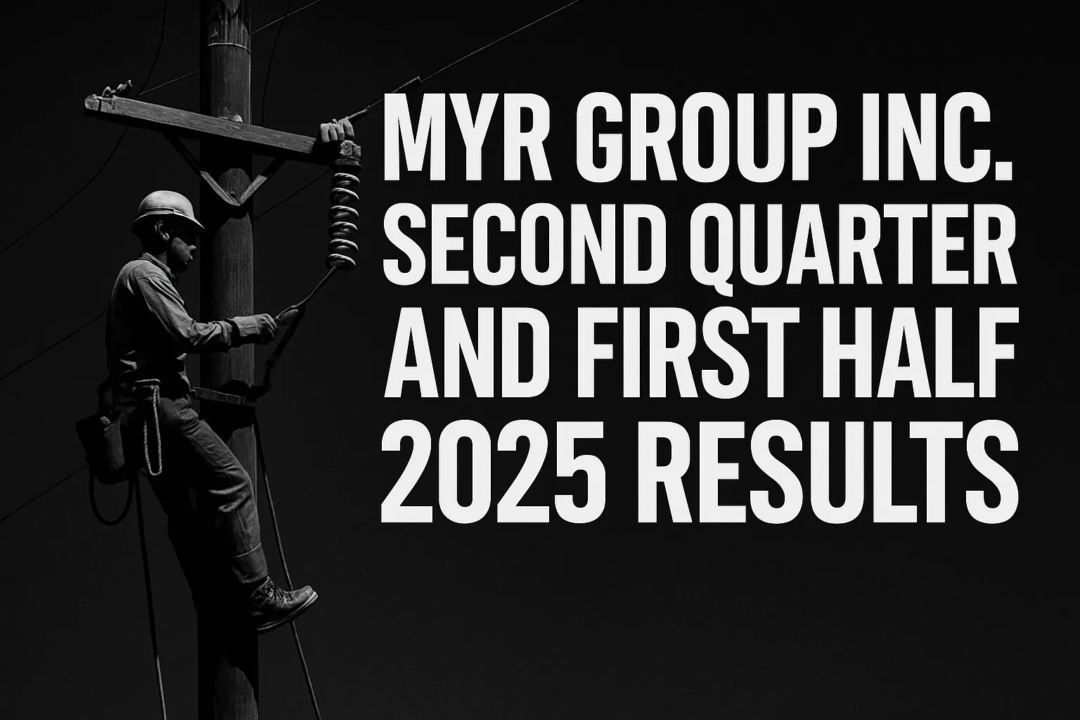 MYR Group Reports Record Q2 Earnings, Launches $75M Share Buyback ...