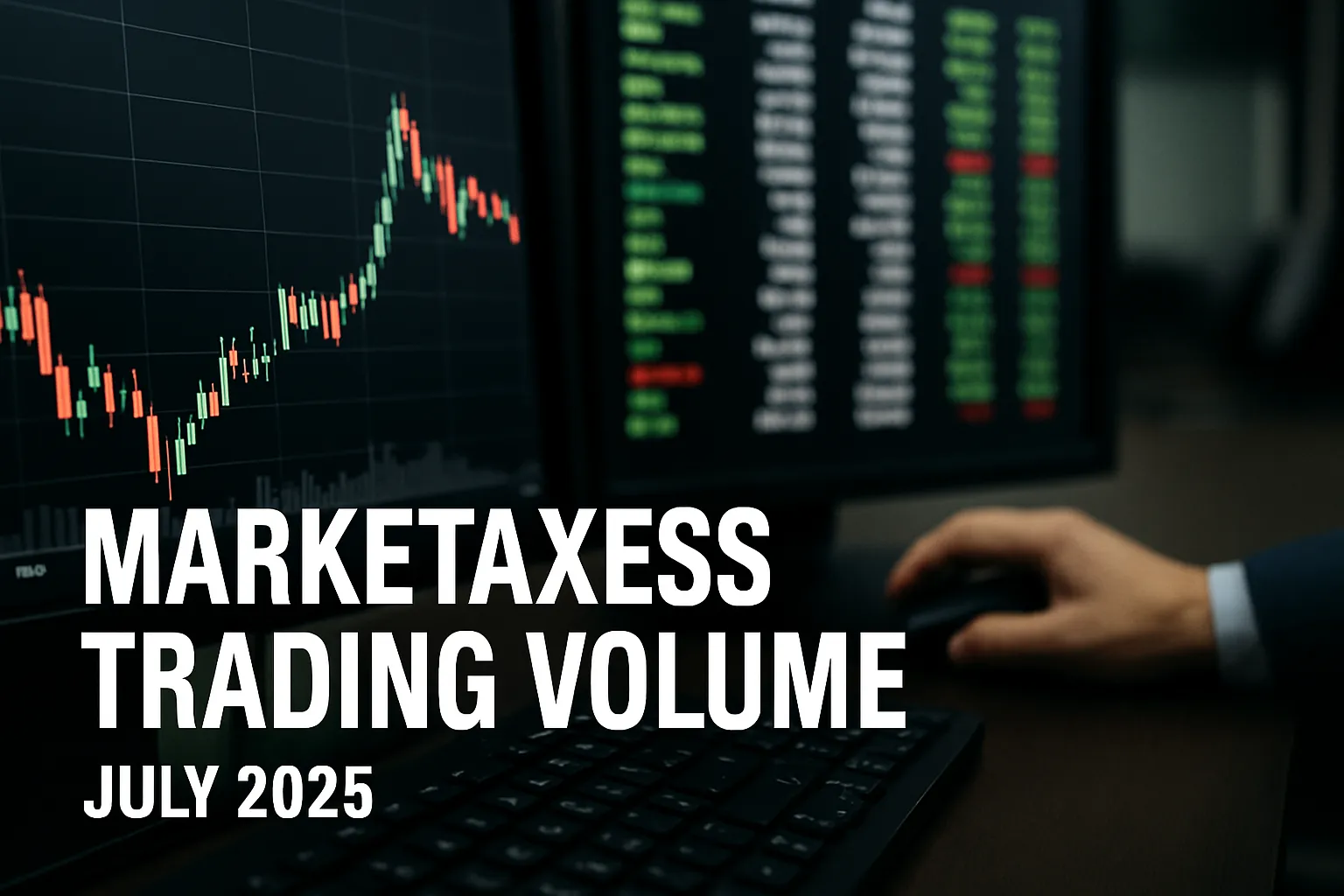 MarketAxess Credit Trading Volume Surges 12%, Portfolio Trading Up 32% ...