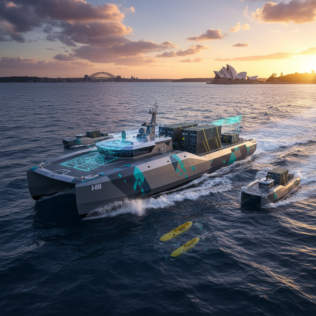 Media Briefing: HII and Incat Crowther of Sydney Showcase Strategic USV ...