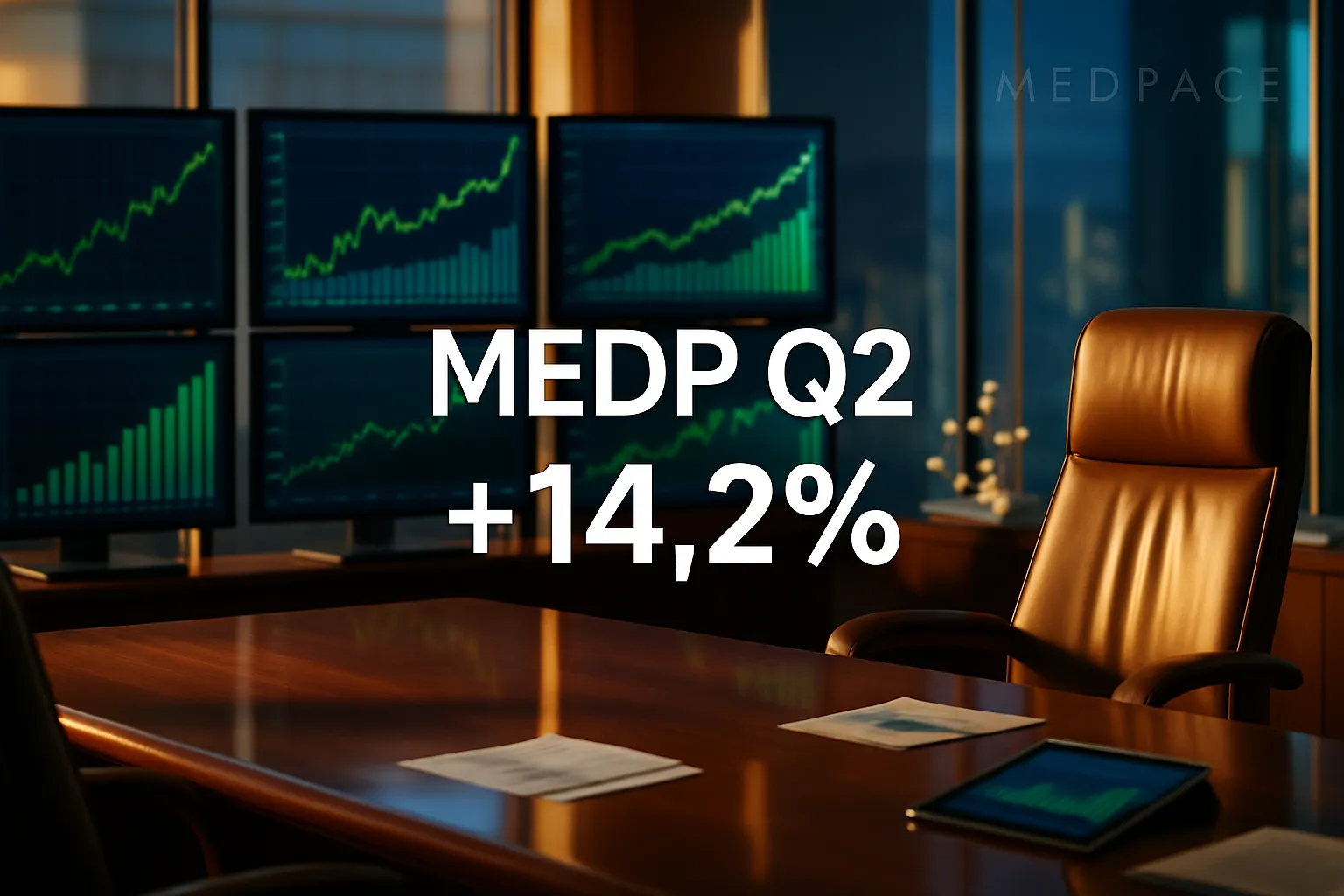 Medpace Q2 Earnings: Revenue Jumps 14% to $603M, EPS Hits $3.10 | MEDP ...