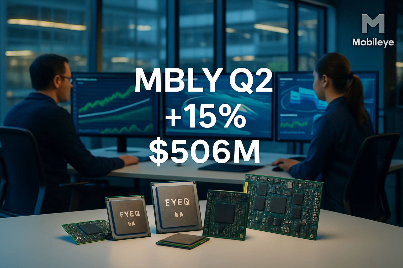 Mobileye Q2 Revenue Jumps 15% to $506M, Raises 2025 Guidance on Strong Demand | MBLY Stock News