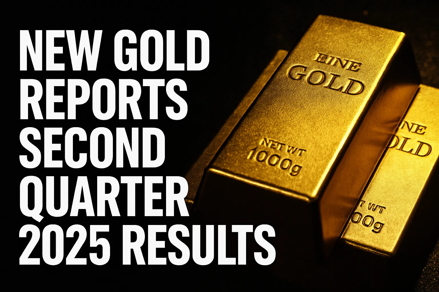 New Gold Reports Record Q2 Free Cash Flow, Production Growth Drives ...