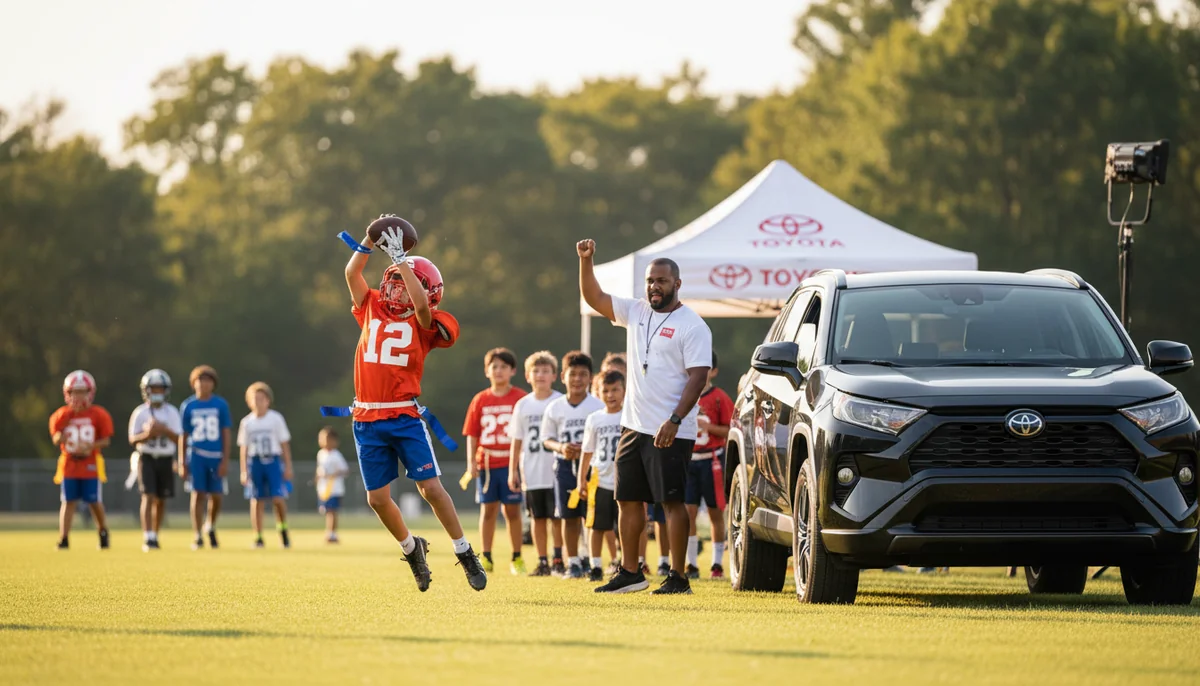 Toyota backs NFL Draft girls flag football in Pittsburgh | TM Stock News