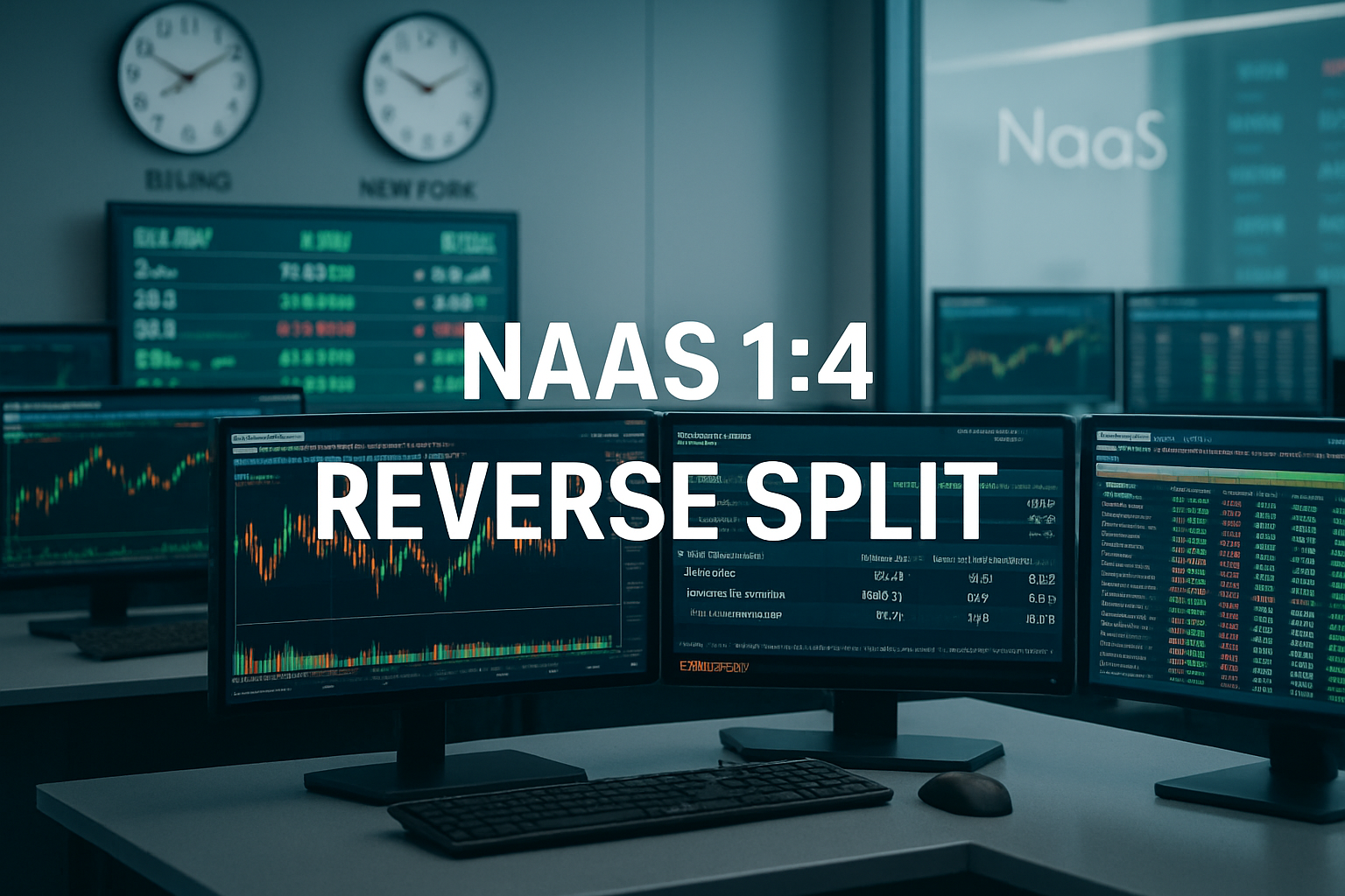 NaaS Technology Implements 1:4 Reverse ADS Split Effective July 30 ...