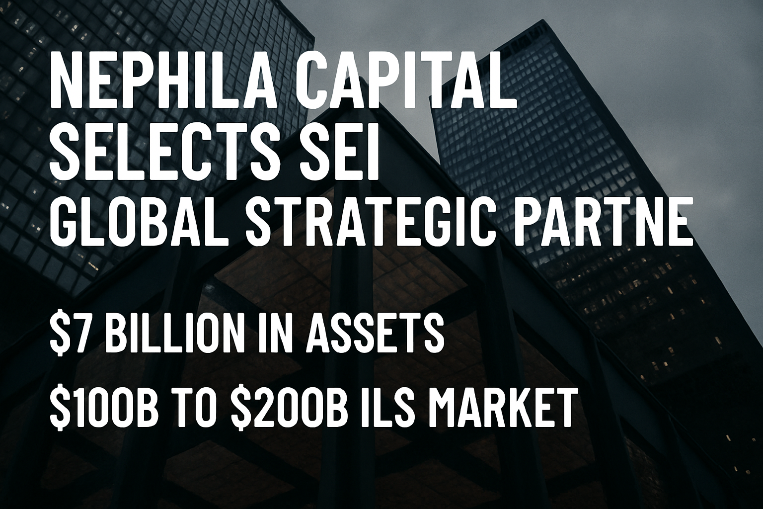 SEI Partners with Nephila Capital to Support $7B ILS Operations | SEIC ...