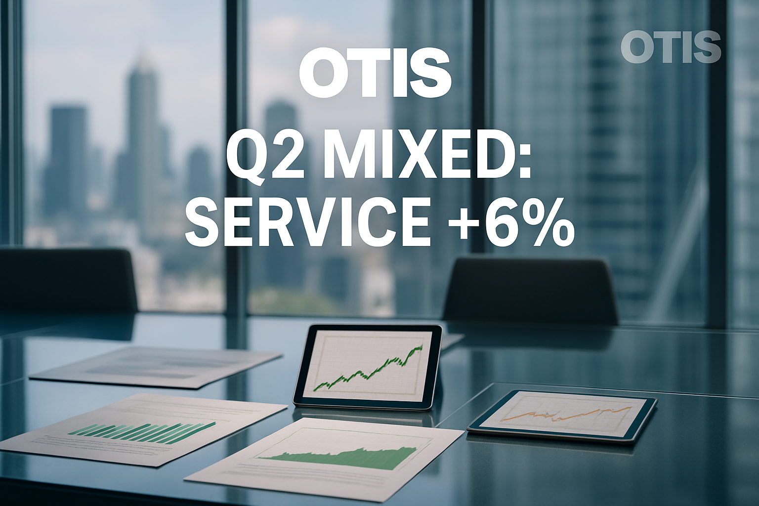Otis Q2: Service Sales Up 6%, Modernization Orders Surge 22% | OTIS ...