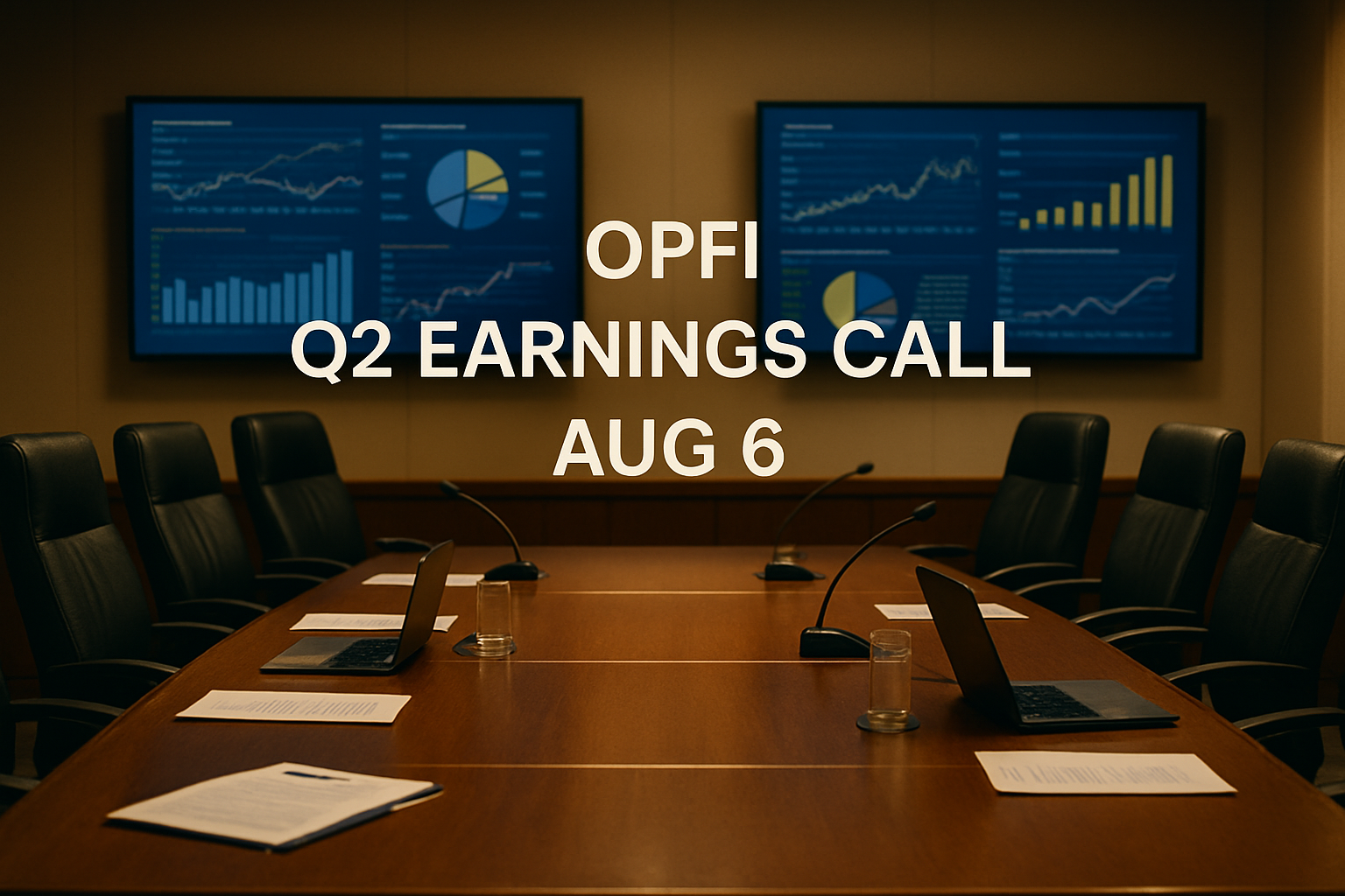 OppFi Q2 2025 Earnings Call Scheduled for August 6 | OPFI Stock News