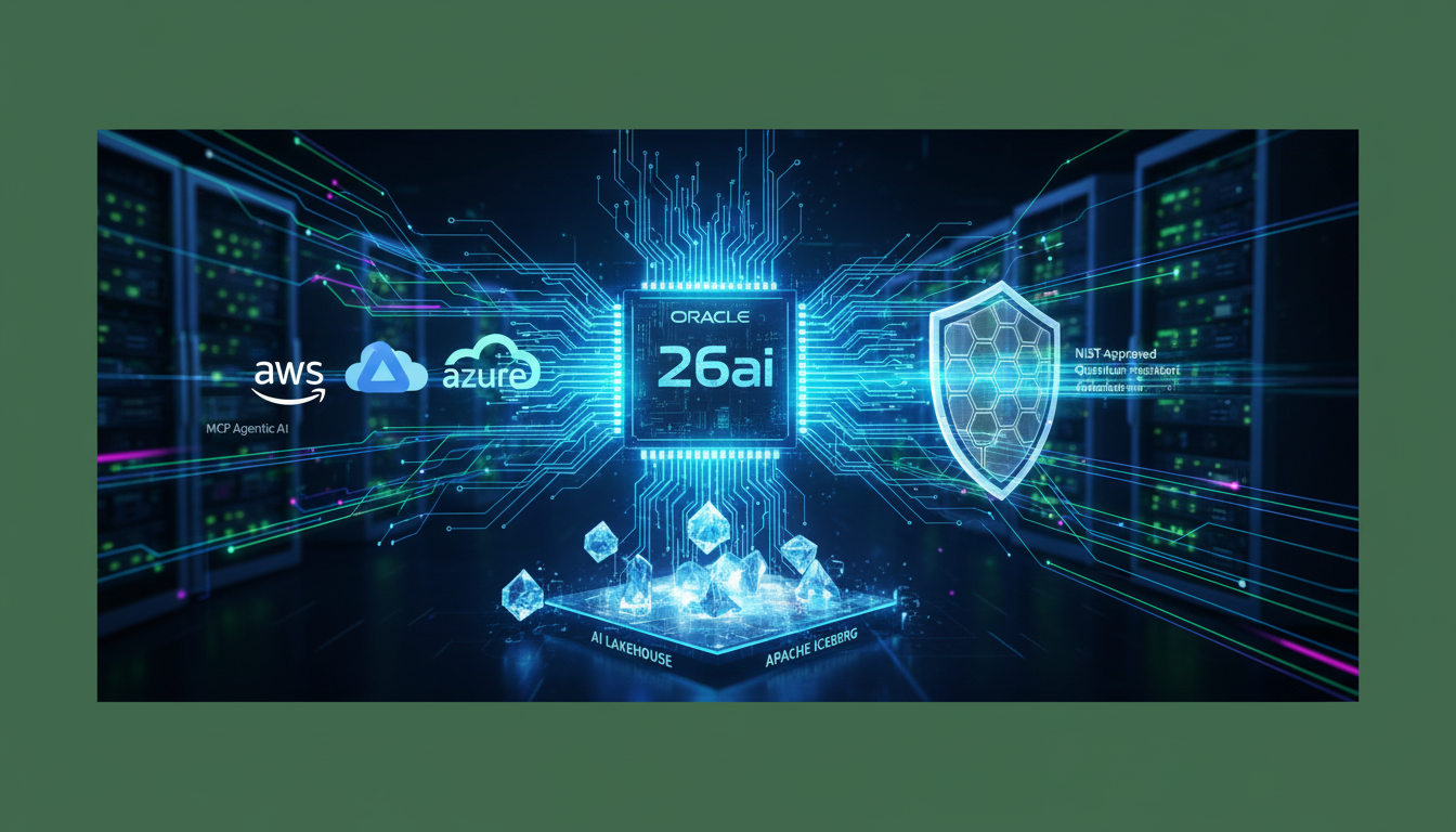 Oracle Releases AI Database 26ai, Supports Apache Iceberg | ORCL Stock News