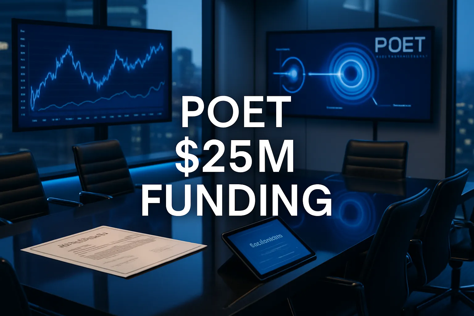 POET Technologies Secures $25M Public Offering for AI Optical Tech ...