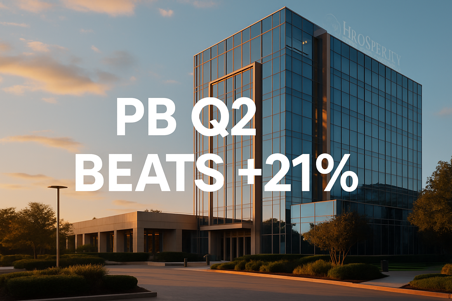 Prosperity Bancshares Q2 Earnings Surge 21%, Announces Major Texas ...