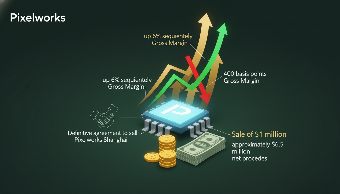 Pixelworks Q3: $8.8M Revenue, Gross Margin Expands | PXLW Stock News