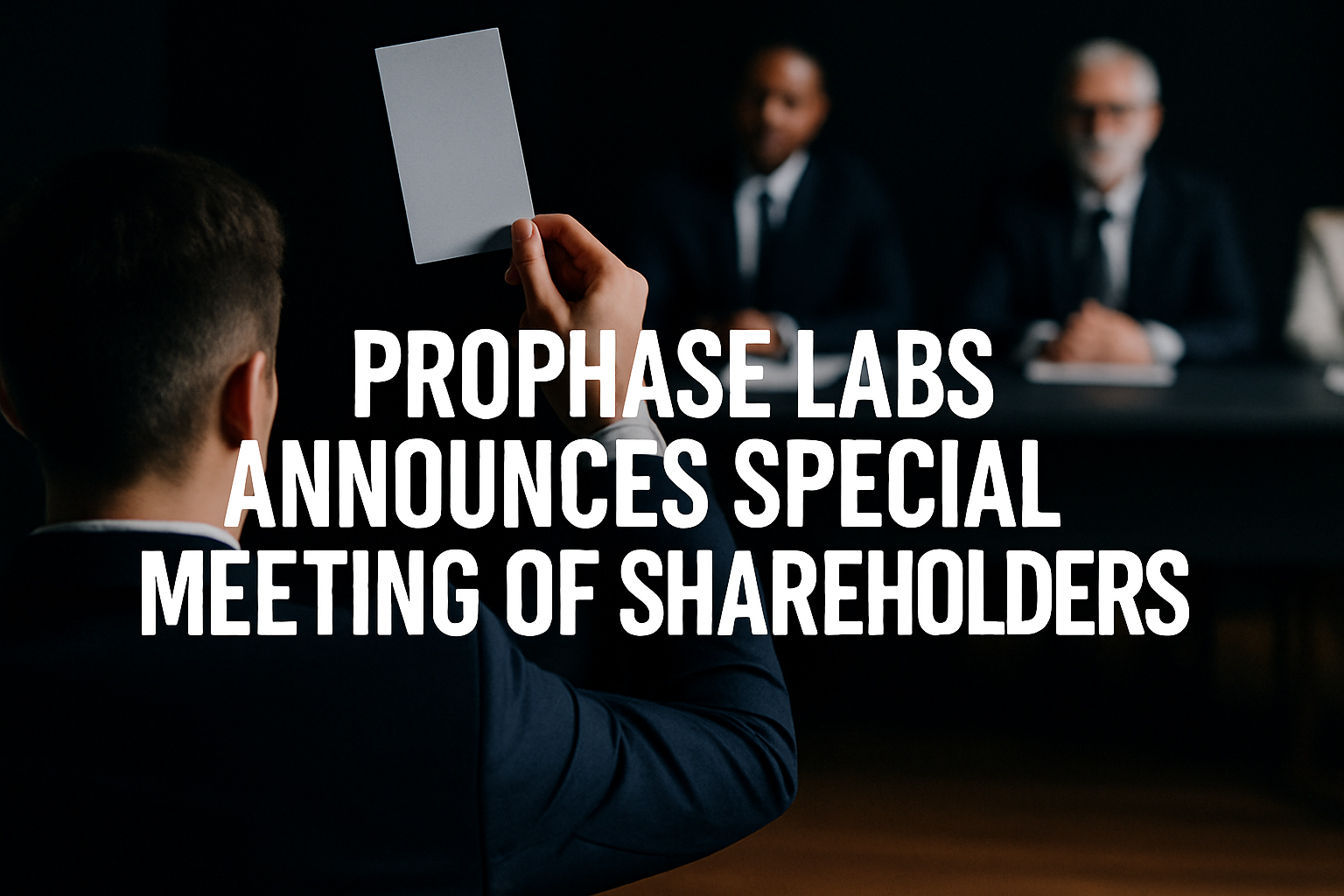 ProPhase Labs Plans 1 Billion Share Authorization for Crypto Treasury ...