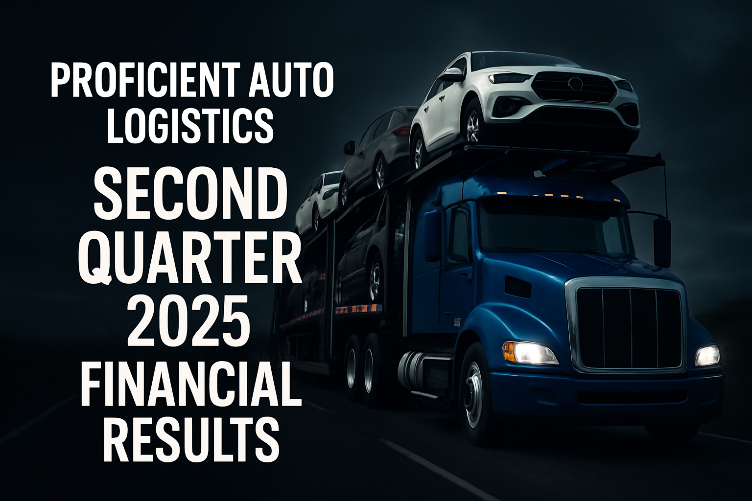 Proficient Auto Logistics Earnings: Deliveries Surge 28% as Revenue ...