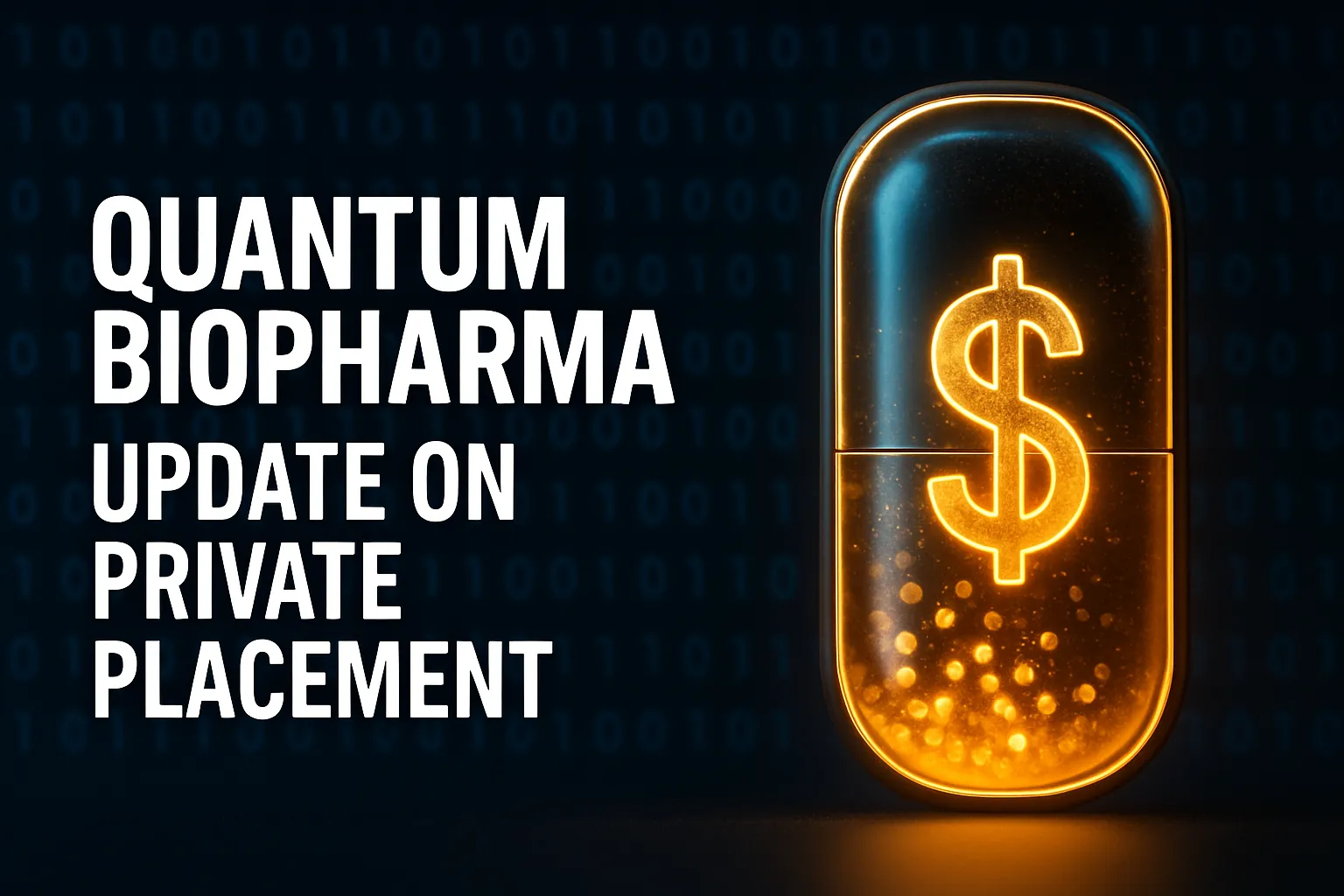 Quantum BioPharma Seeks Shareholder Approval for $600 Private Placement ...