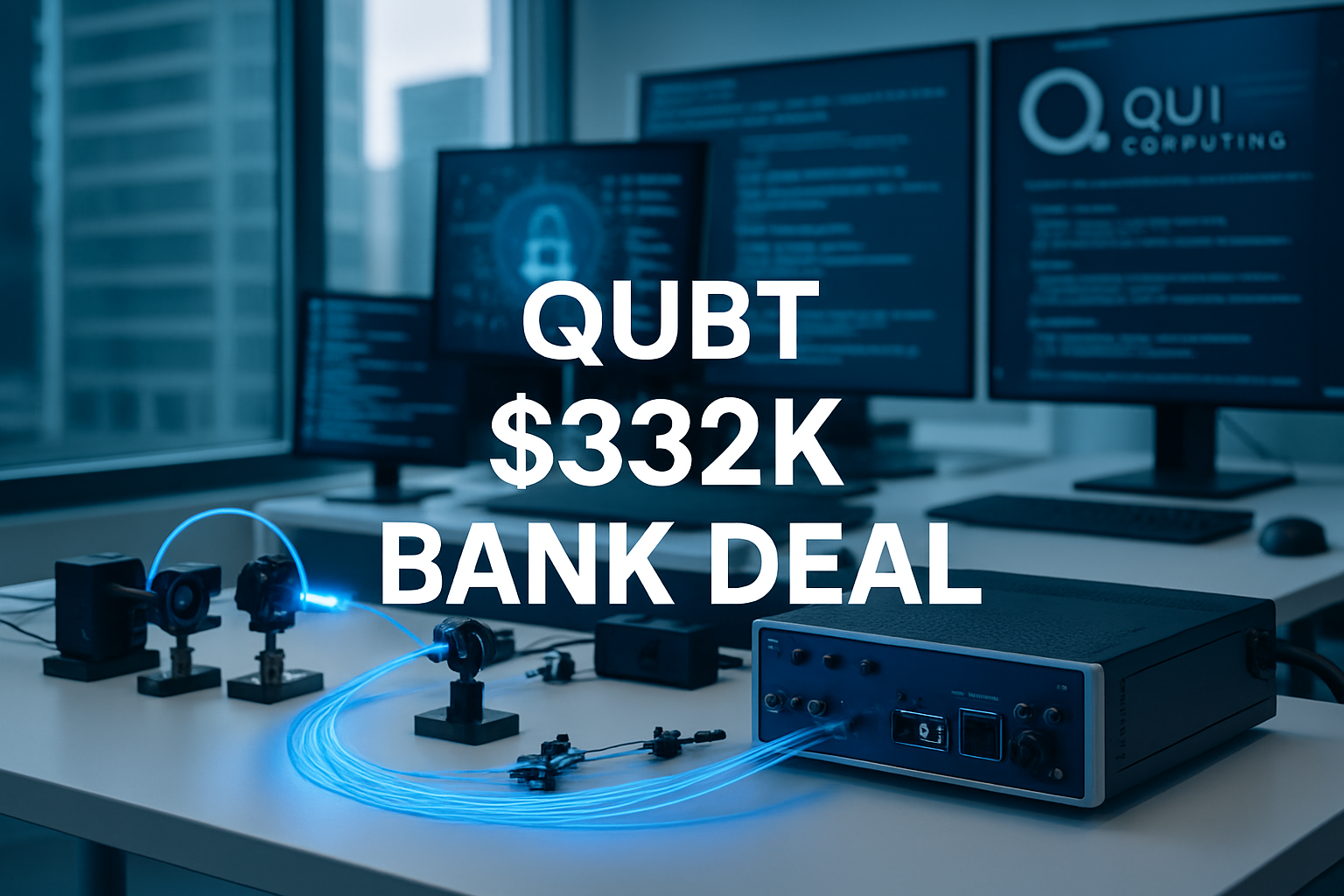 Top 5 US Bank Orders $332K Quantum Cybersecurity System in First Commercial Sale | QUBT Stock News
