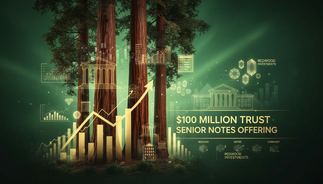 Redwood Trust Prices $100M Senior Notes at 9.50% | RWT Stock News