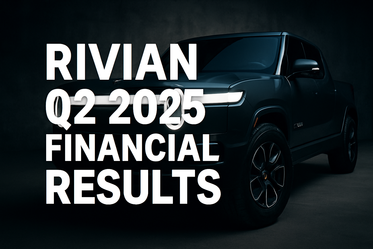 Rivian Secures $1B Volkswagen Investment, Reports Q2 Earnings | RIVN ...