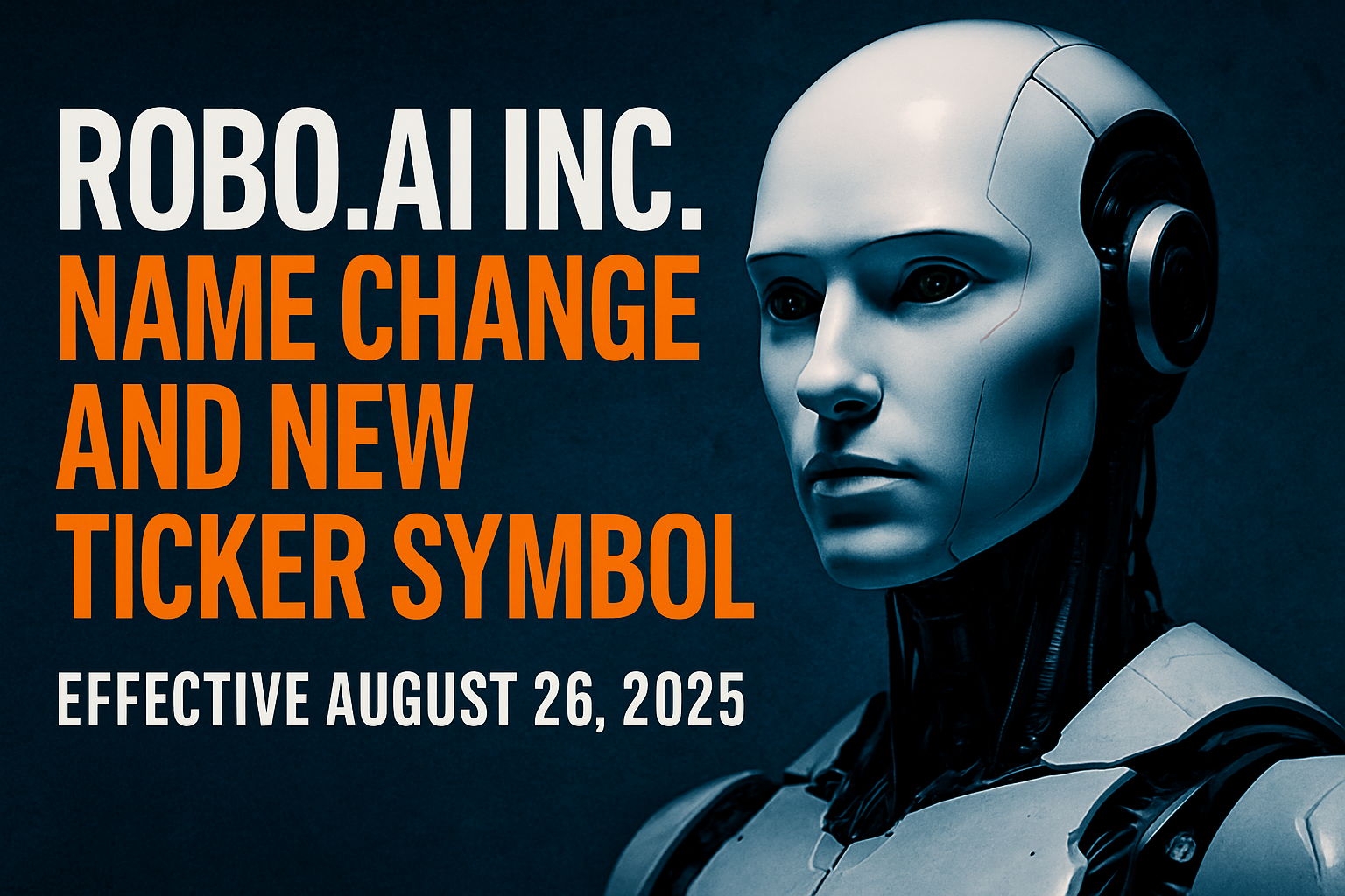Robo.ai Unveils New Brand, AIIO Ticker in AI Platform Pivot | AIIO Stock News