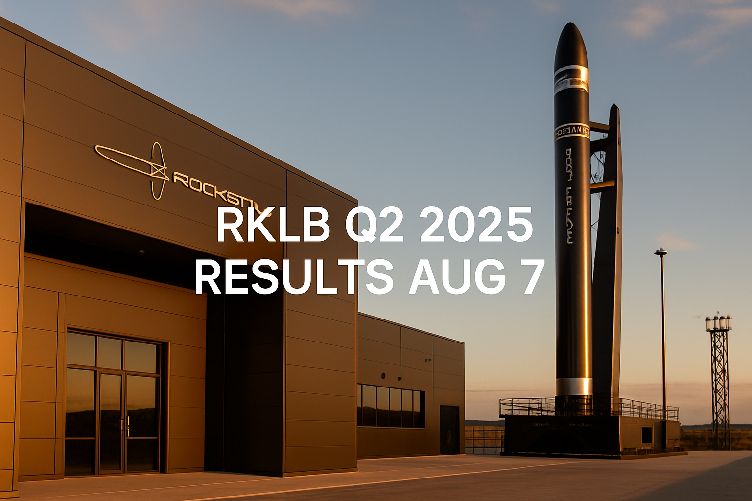 Rocket Lab Sets Q2 2025 Earnings Release Date for August 7 | RKLB Stock ...