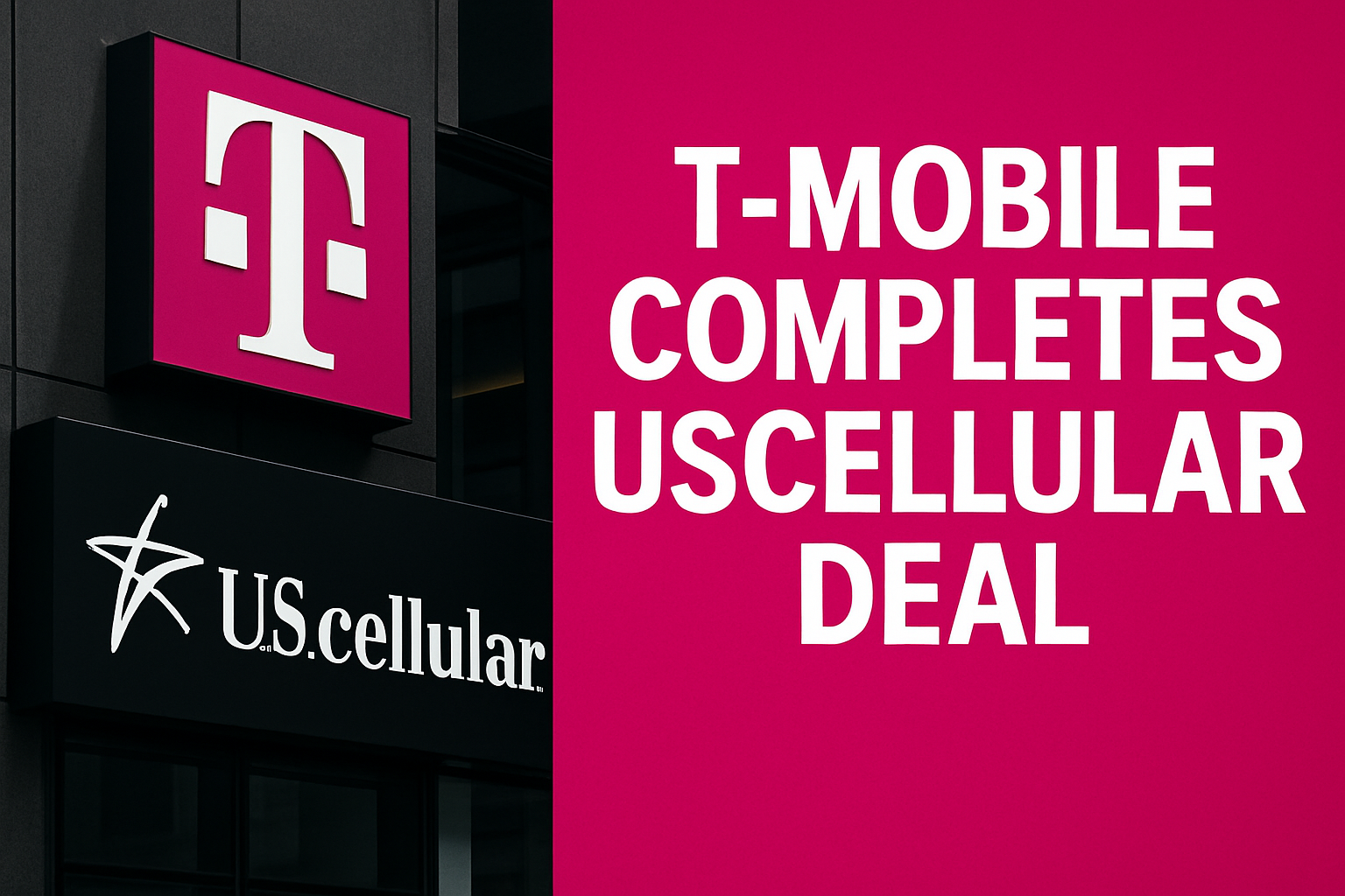 T-Mobile Closes $4.3B UScellular Deal, Adds 4M+ Customers | TMUS Stock News