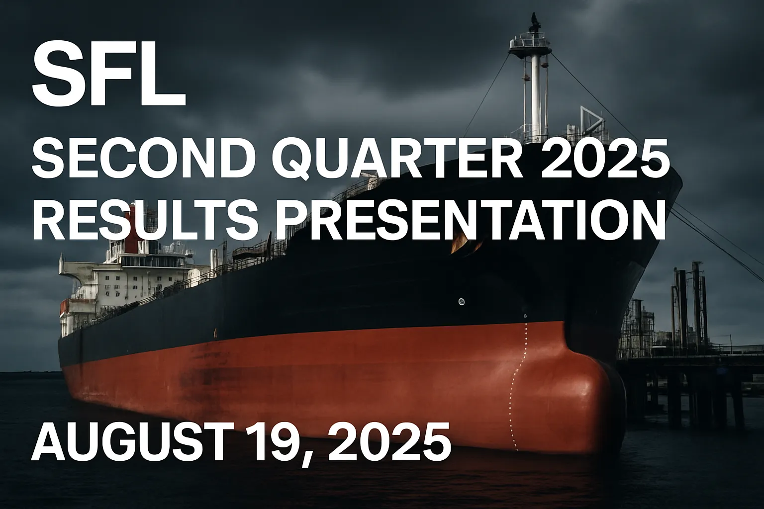 SFL Reports Q2 2025 Financial Results | SFL Stock News