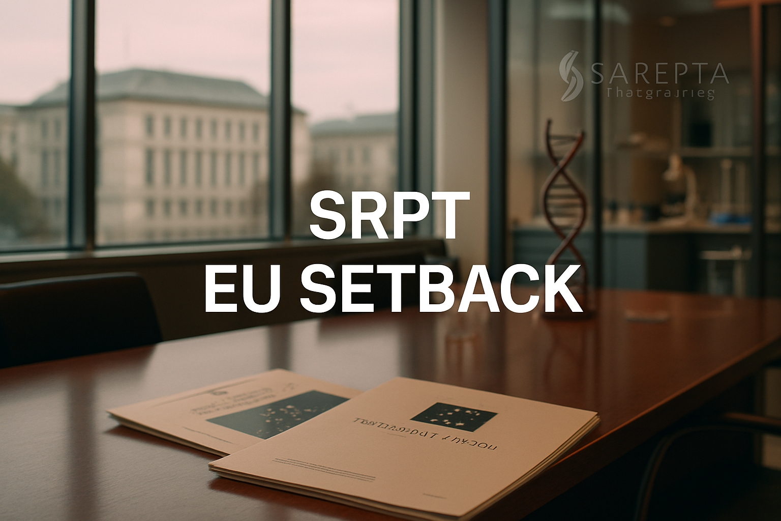 EU Regulators Reject Sarepta's DMD Gene Therapy ELEVIDYS | SRPT Stock News