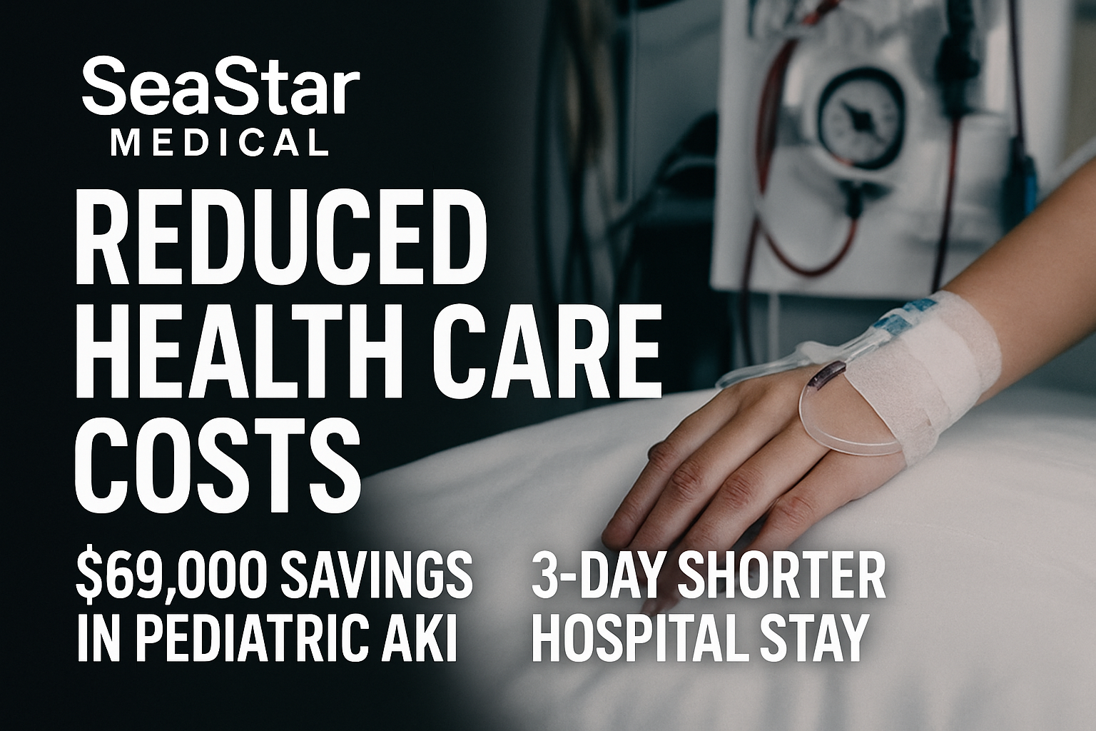 SeaStar's QUELIMMUNE Shows 18% Cost Savings in Pediatric AKI Treatment ...