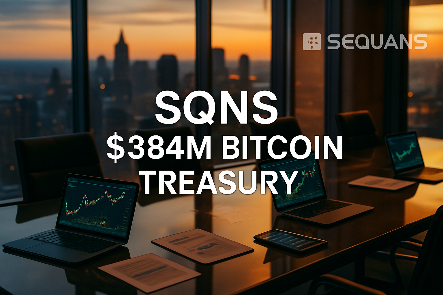 $384M Strategic Investment Powers Sequans Bitcoin Treasury Initiative | SQNS Stock News
