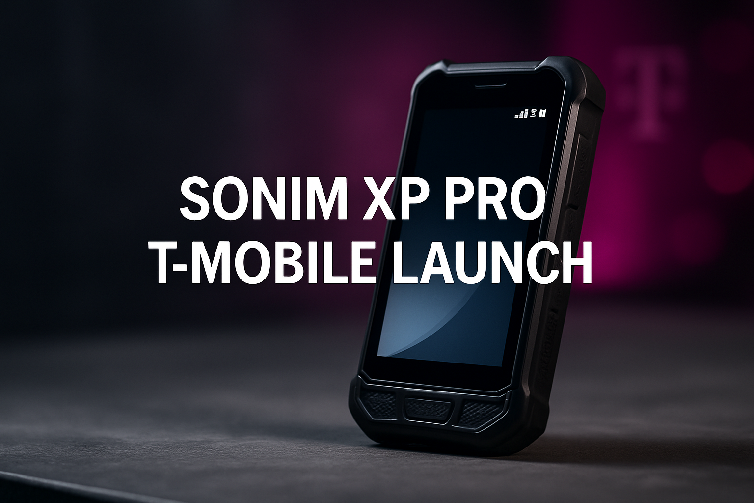 Ultra-Rugged Sonim XP Pro 5G Launches for First Responders on T-Mobile ...