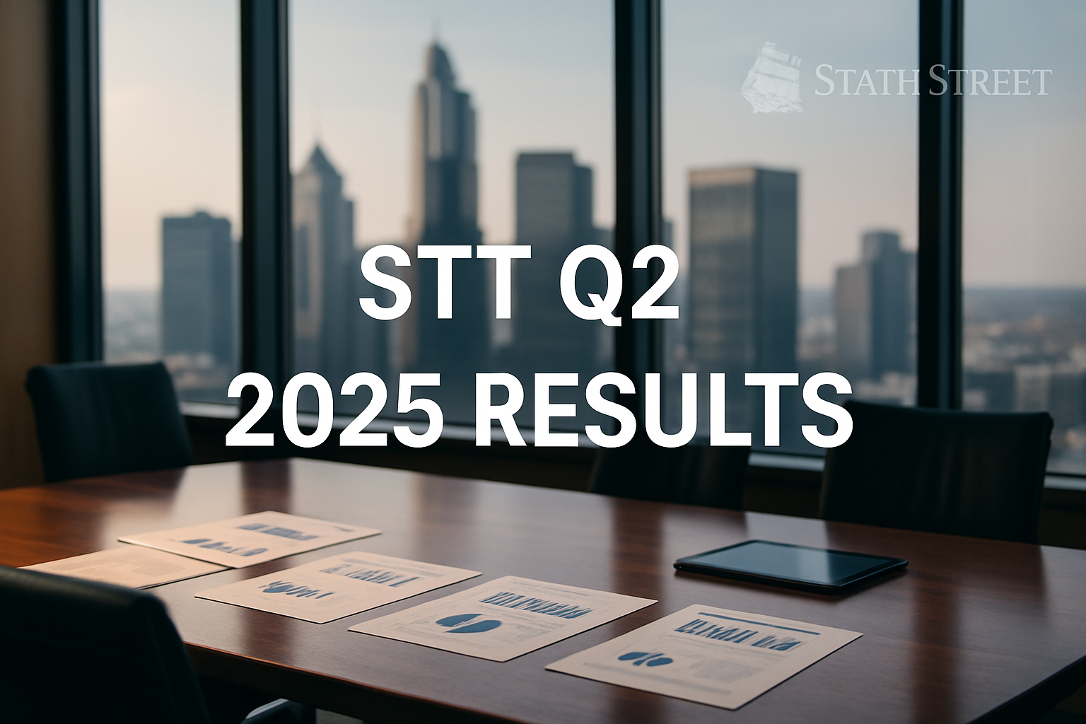 State Street Q2 2025 Earnings Release Just Announced | STT Stock News