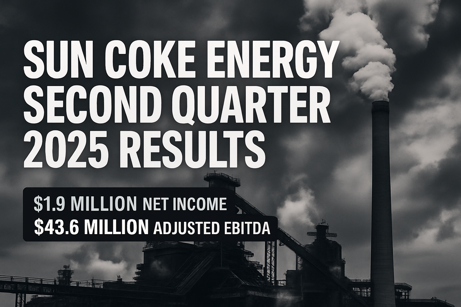 SunCoke Energy Secures $325M Phoenix Global Acquisition Amid Q2 Results ...
