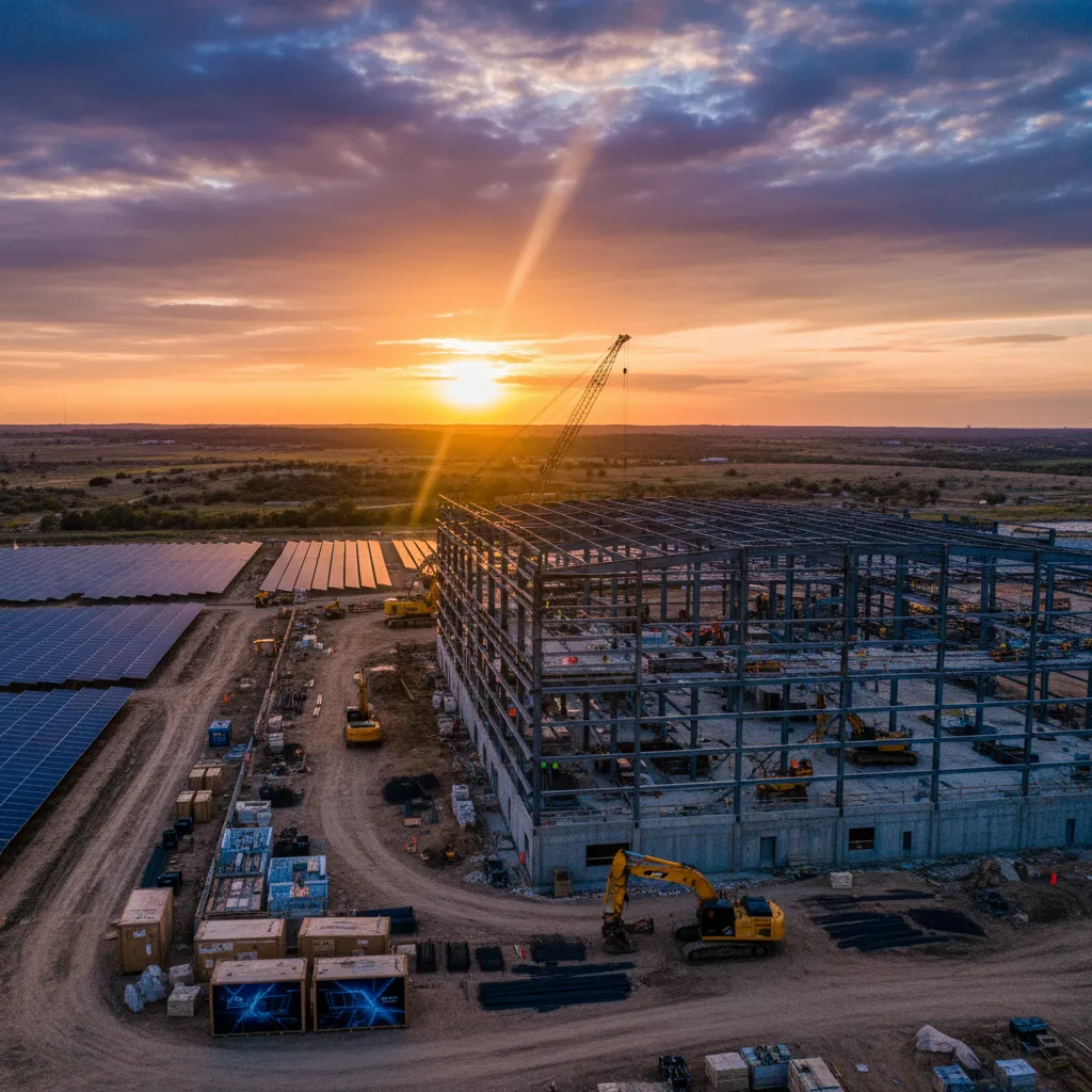 T1 Energy (TE) starts $400M Texas solar cell fab build | TE Stock News