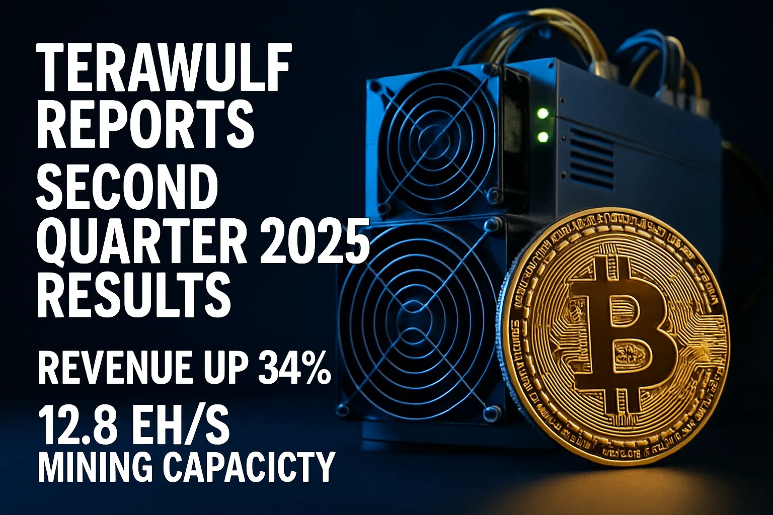 TeraWulf Q2 Revenue Surges 34% as Bitcoin Mining Capacity Hits 12.8 EH ...
