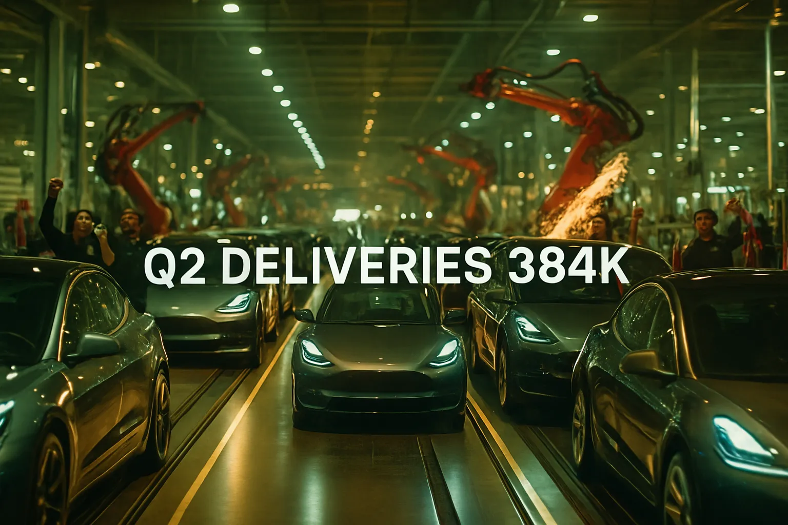 Tesla Q2 Deliveries Hit 384,000 Vehicles, Production Tops 410,000 ...