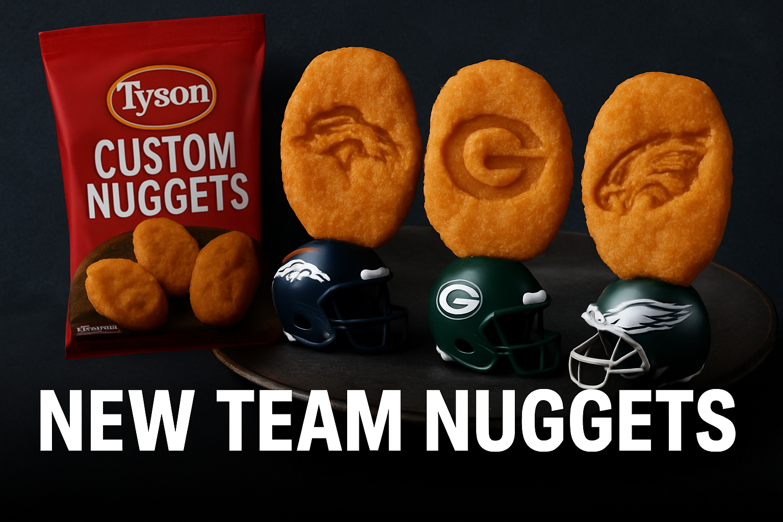 Tyson Foods Launches NFL Team-Themed Chicken Nuggets for 3 Teams | TSN ...