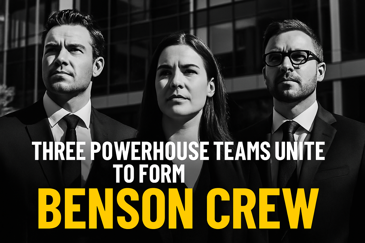 Real Teams Merge to Form $6B Benson Crew, Canada's Largest | REAX Stock ...