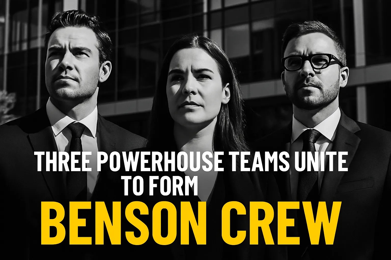 Real Teams Merge to Form $6B Benson Crew, Canada's Largest | REAX Stock ...