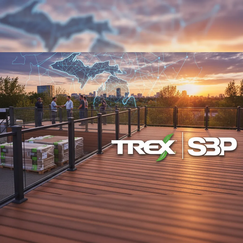 Trex Expands Distribution with SBP to Statewide Michigan | TREX Stock News