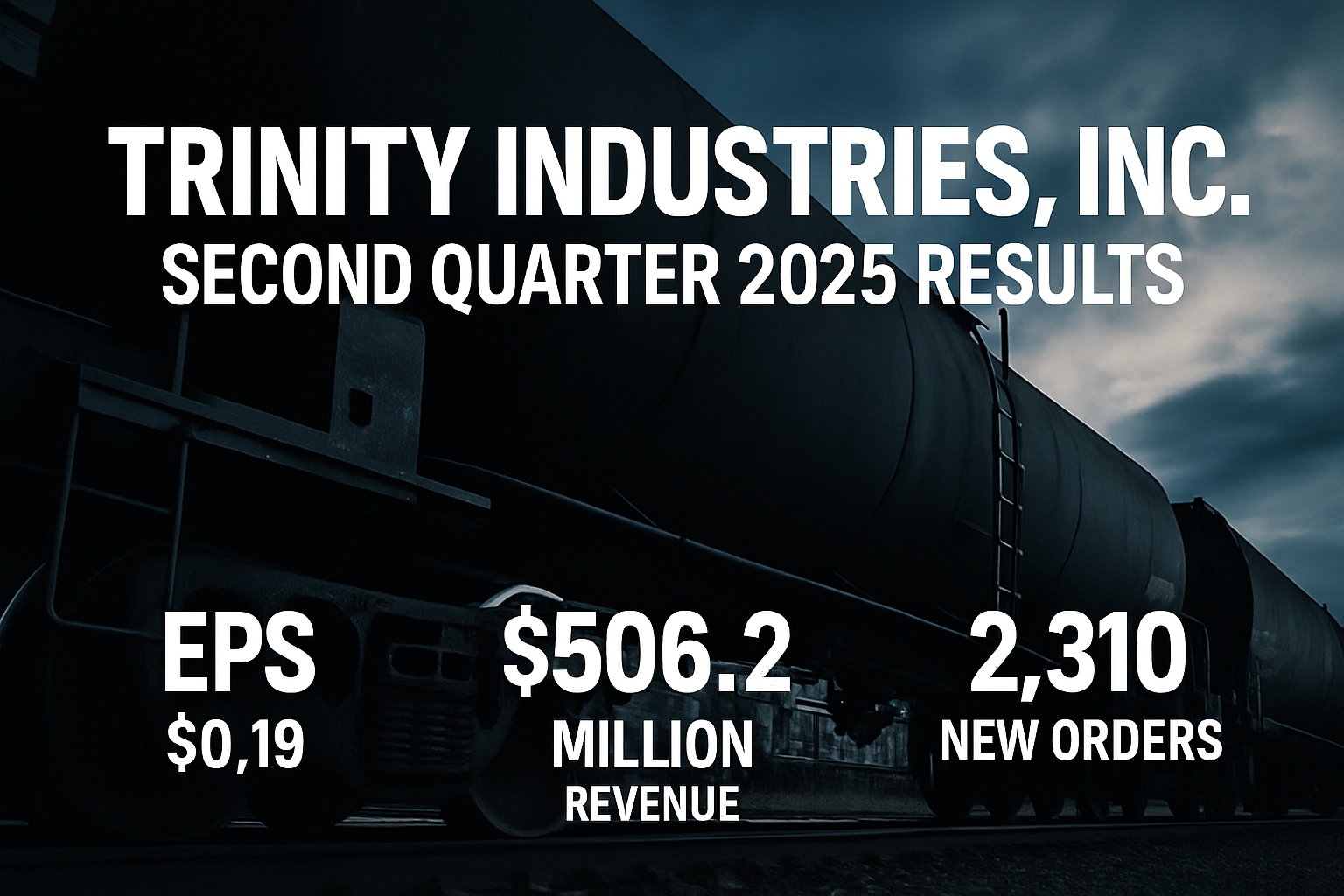 Trinity Industries Q2 Earnings: $506M Revenue, 96.8% Fleet Utilization ...
