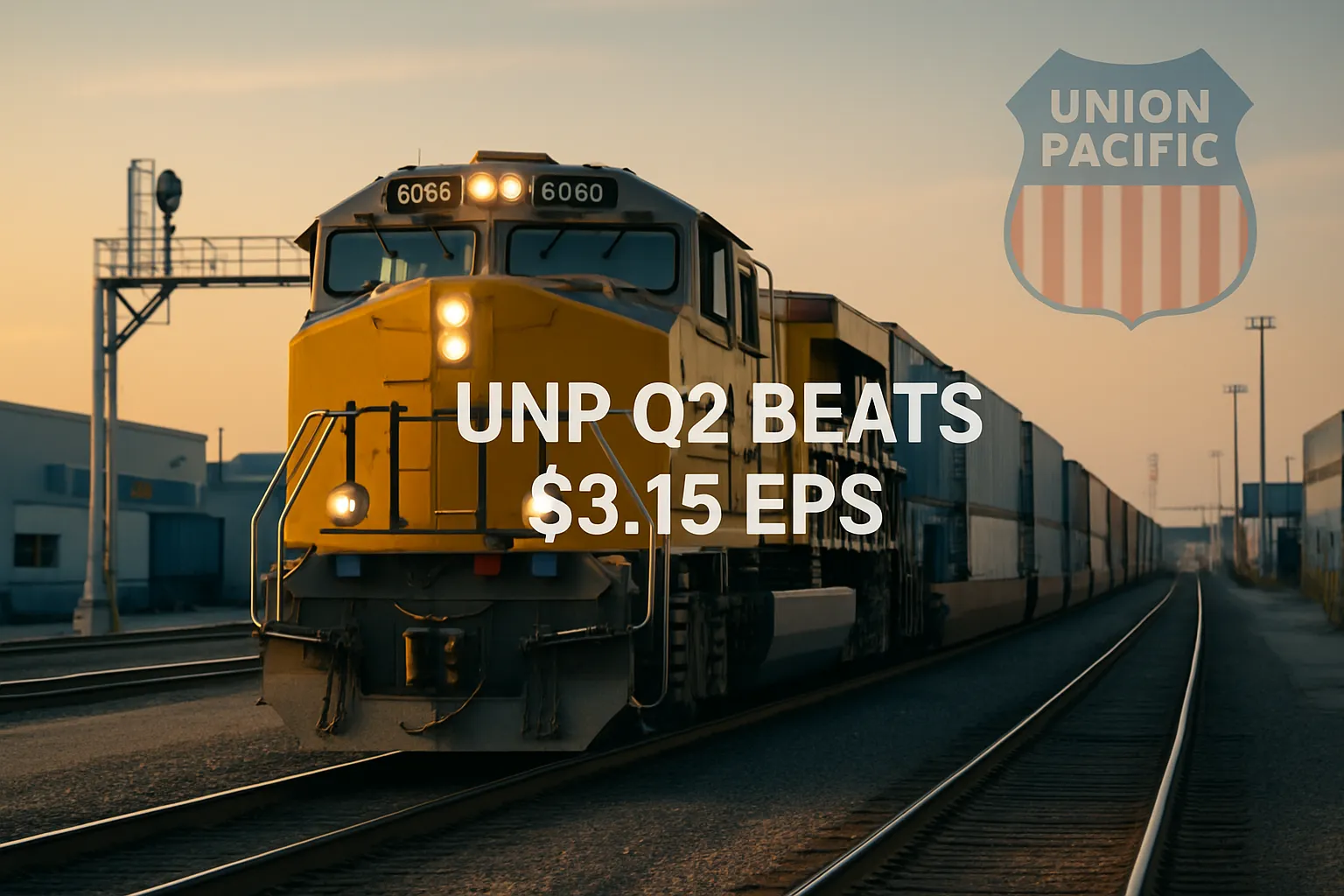 Union Pacific Q2 Earnings: EPS Jumps 15% to $3.15, Sets Operating ...