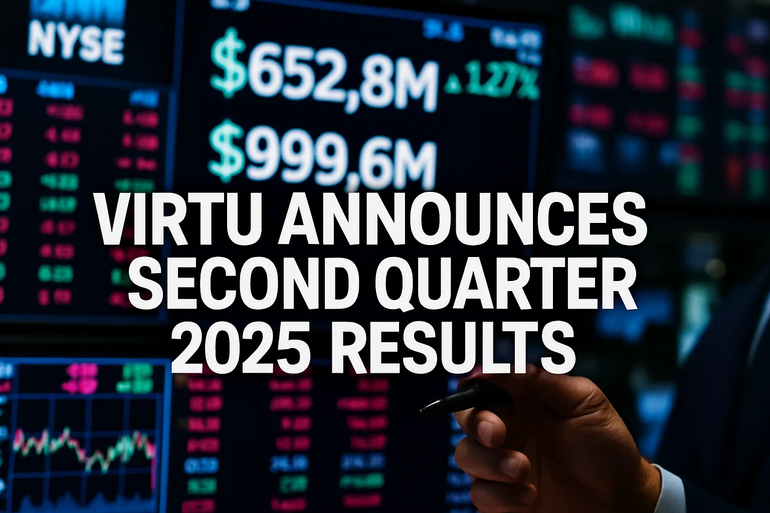 Virtu Financial Q2 Earnings Surge 129% to $293M as Revenue Nears $1B ...